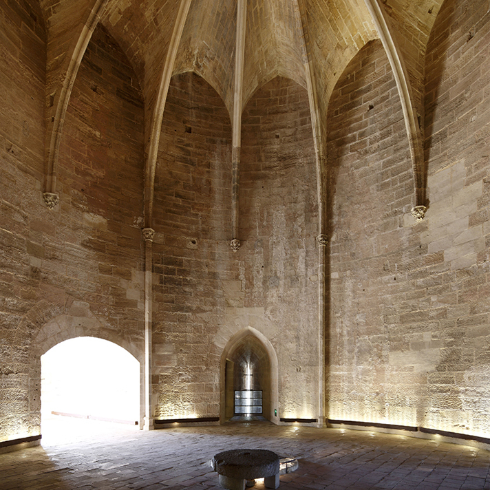 The Constance's tower, remnant of the castle of Saint Louis