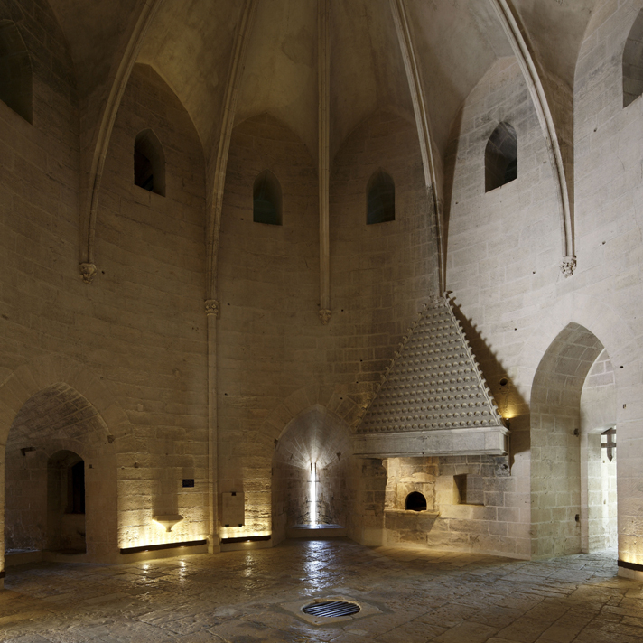 The Constance's tower, remnant of the castle of Saint Louis