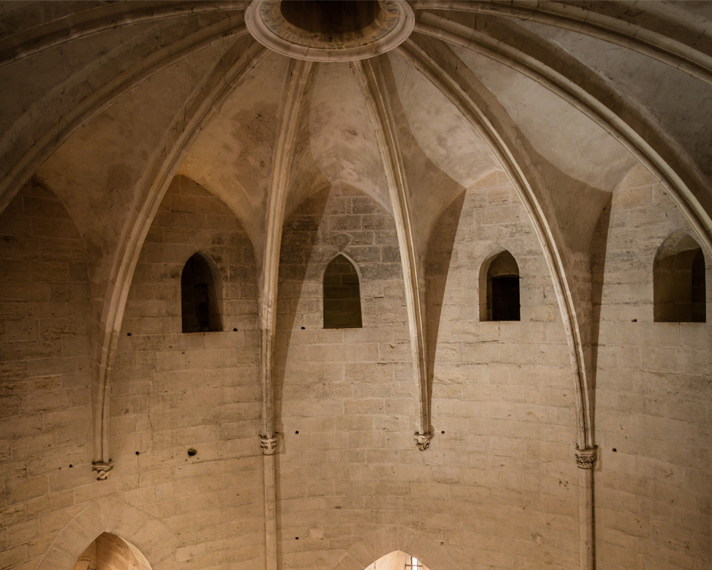The Constance's tower, remnant of the castle of Saint Louis